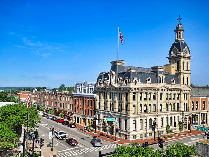 Where small-town charm meets big-city ambition. This architectural gem could give Manhattan a run for its money, minus the traffic and attitude.