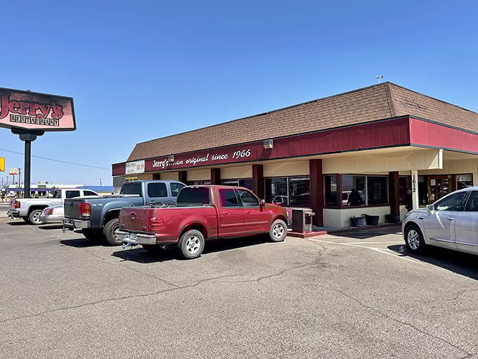 Welcome to Jerry's, where time stands still and appetites grow! This classic diner has been serving up smiles and comfort food since 1966.