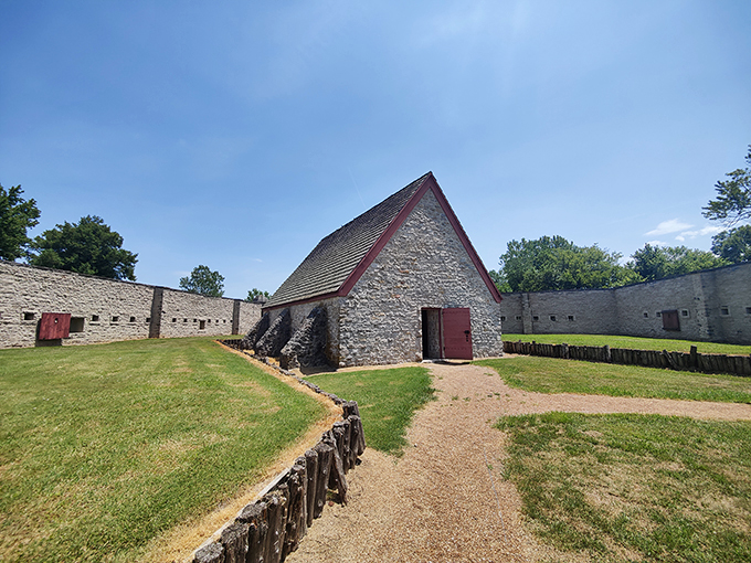 Fortress of flavor! Fort de Chartres stands tall, a limestone testament to French colonial ambition and modern-day historical appetites.