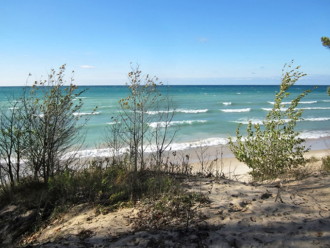 Nature's own rock concert! Waves crash against a symphony of stones, creating a beachcomber's paradise that would make even the Rolling Stones jealous.