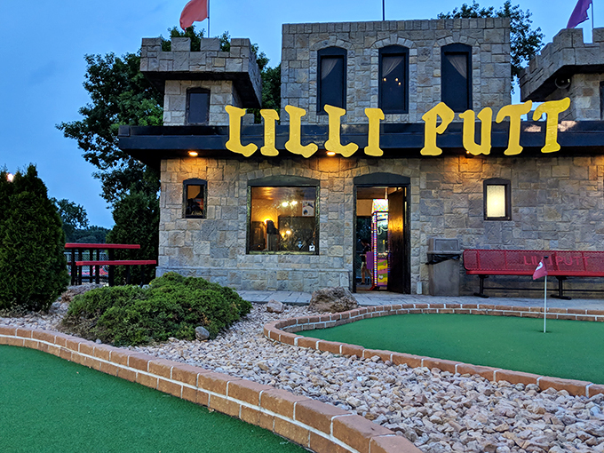 Castle or mini-golf course? At Lilli Putt, you get both! This medieval-meets-miniature wonderland is where putters become swords and every hole is a quest.