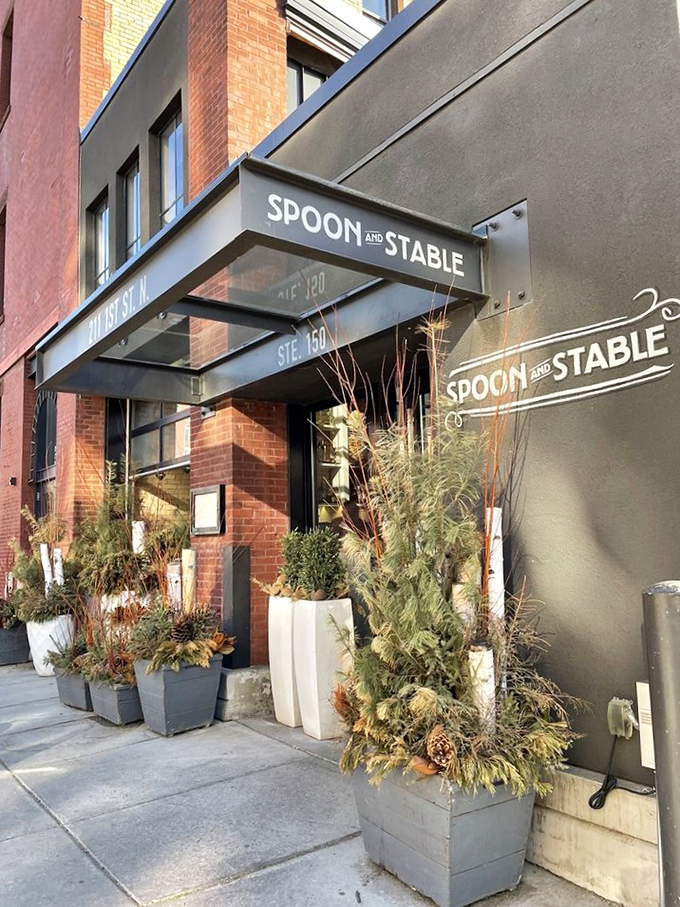 Welcome to Spoon and Stable, where culinary dreams come true! This brick-and-mortar beauty is like the Hogwarts of haute cuisine, minus the moving staircases.