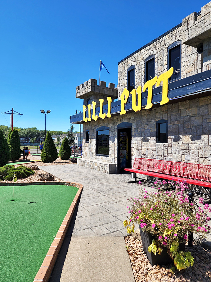 Castle or mini-golf course? At Lilli Putt, you get both! This medieval-meets-miniature wonderland is where putters become swords and every hole is a quest