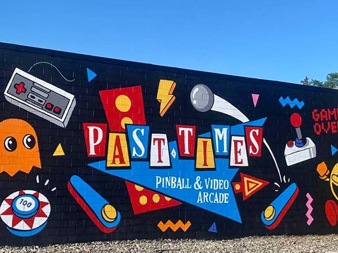 Welcome to video arcade paradise! Past Times Arcade promises hours of nostalgic fun.