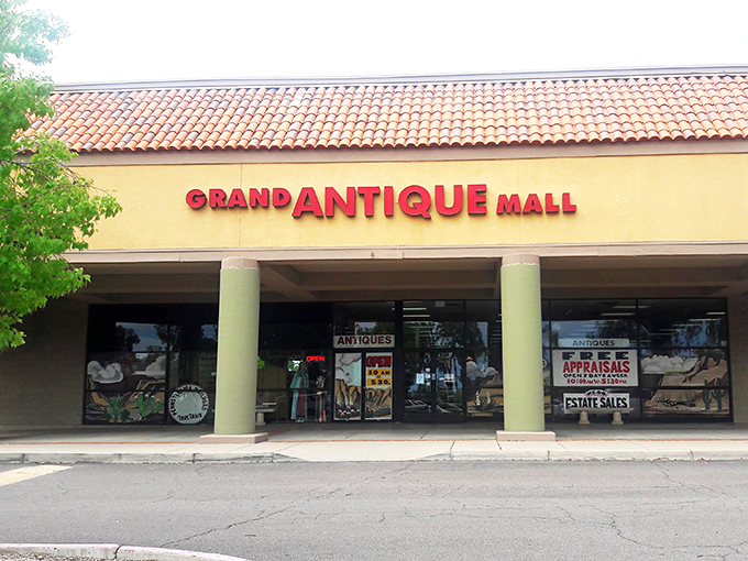 Welcome to the time machine! This unassuming exterior hides a treasure trove of memories waiting to be rediscovered.