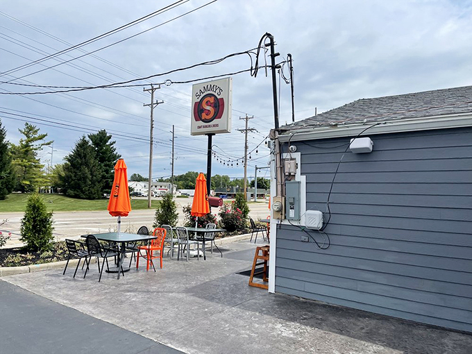 Welcome to Sammy's, where the exterior might be unassuming, but inside lies a burger paradise that'll make your taste buds do a happy dance!