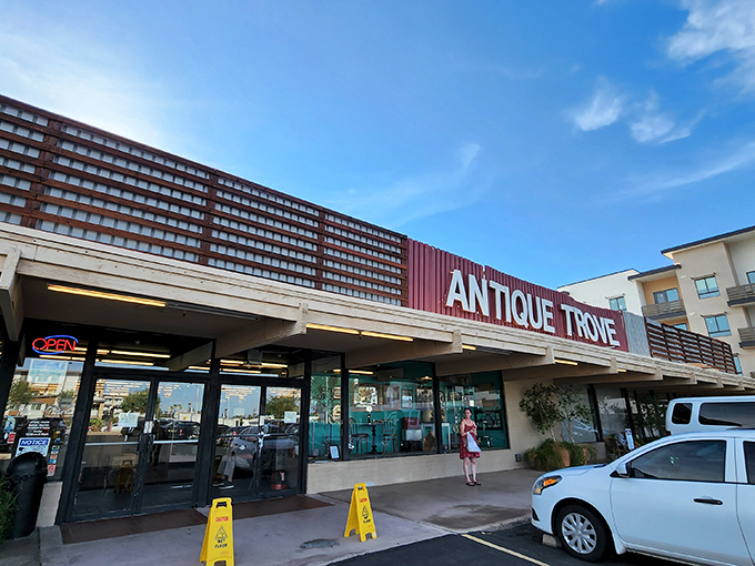 Welcome to the Antique Trove, where time stands still but your imagination runs wild! This 23,000-square-foot wonderland is like Disneyland for history buffs and nostalgia seekers.