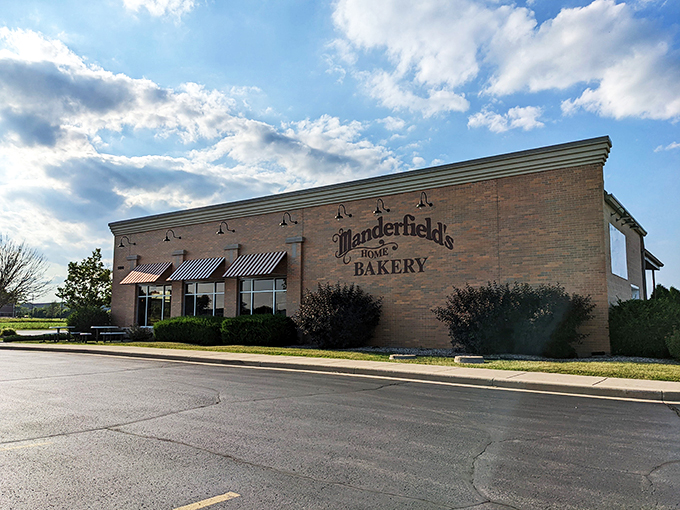 Welcome to carb heaven! Manderfield's brick exterior may look unassuming, but inside lies a world of buttery, flaky delights that'll make your taste buds sing.