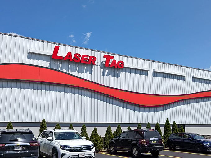 Laser Tag blazes across the sky-blue horizon, promising a cosmic battle of epic proportions. Who knew Wisconsin could feel so futuristic?