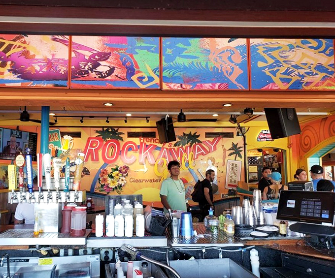 At this bar, every hour is golden hour. Cocktails and smiles flow as freely as the Florida sunshine.