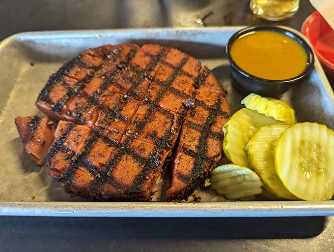 Bologna gets a smoky makeover! This ain't your lunchbox sandwich &ndash; it's a gourmet twist on a childhood classic.