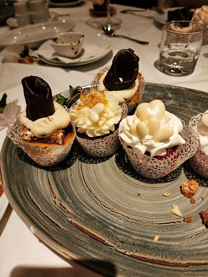 Cupcake heaven alert! These frosted beauties are so pretty, you almost feel guilty eating them. Almost.