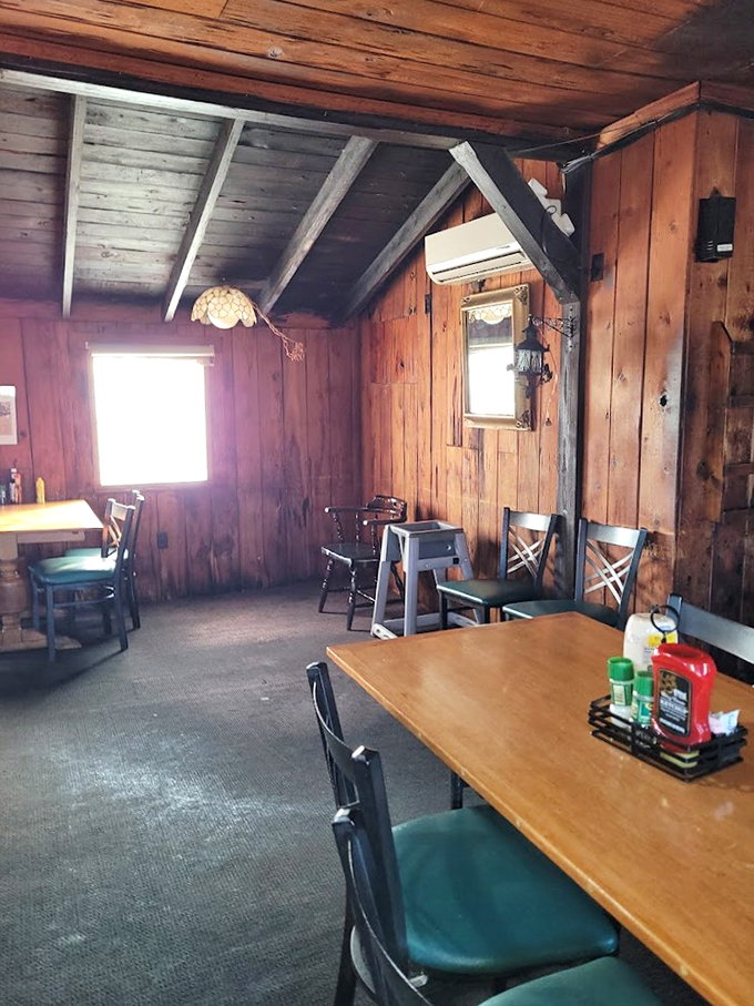 Step into a storybook! This cozy nook feels like it's straight out of a Grimm's fairy tale... but with better lighting.