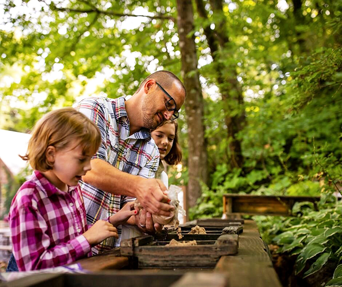 Eureka! Modern-day prospectors strike gold... or at least some really cool rocks. It's like a treasure hunt where everyone's a winner.