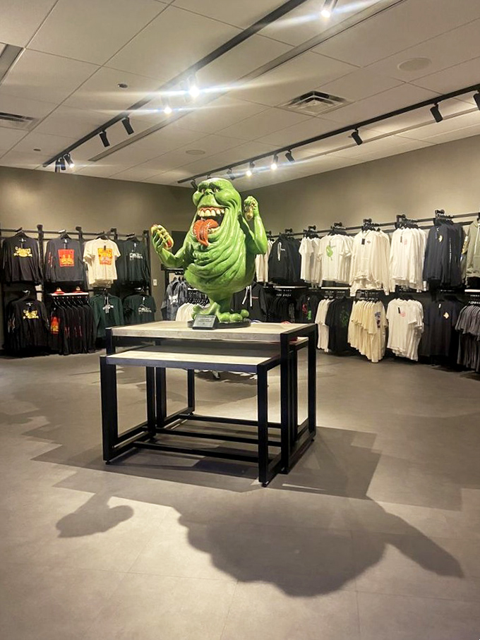 Slimer's got nothing on this gift shop's appetite for fun. Take home a piece of movie magic!