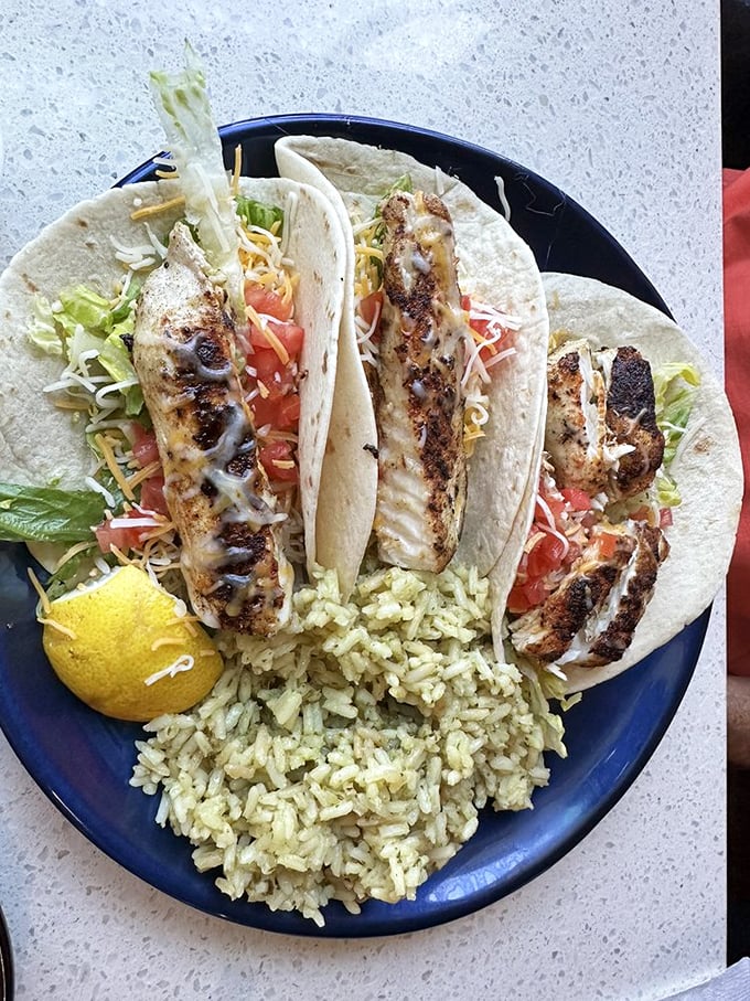 Mahi tacos: the Swiss Army knife of beach cuisine. Portable, delicious, and guaranteed to make you the envy of the sand castle crowd.