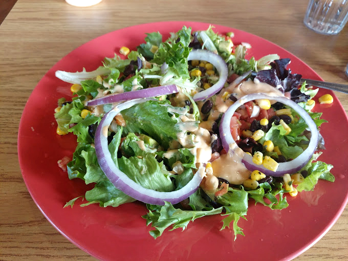 Who said salads can't be exciting? This Santa Fe creation is like a fiesta in a bowl, no sombrero required.
