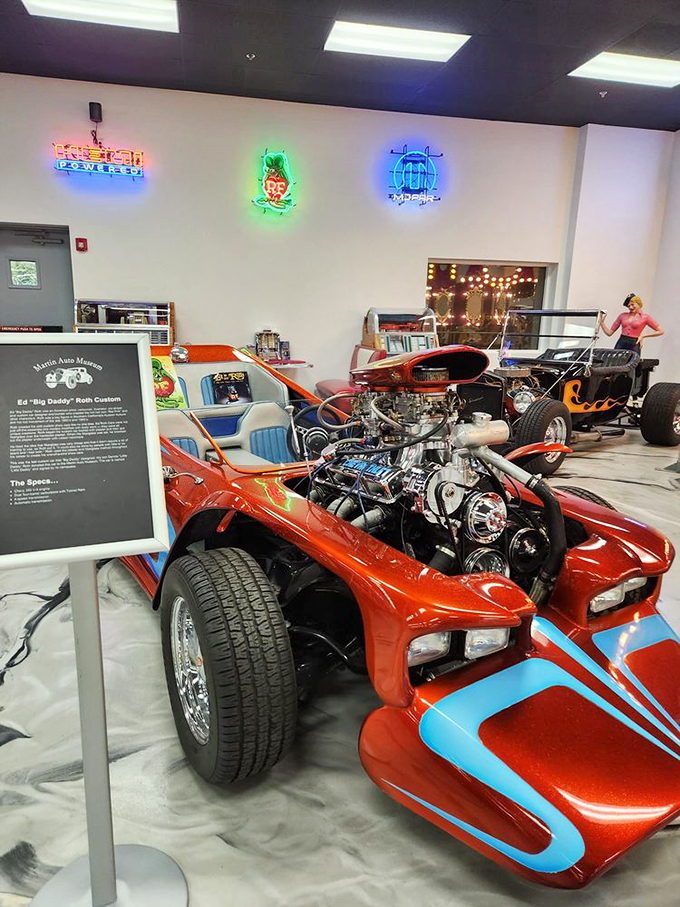 Big Daddy's hot rod heaven: This isn't just a car, it's a rolling sculpture that proves sometimes, too much horsepower is just enough.