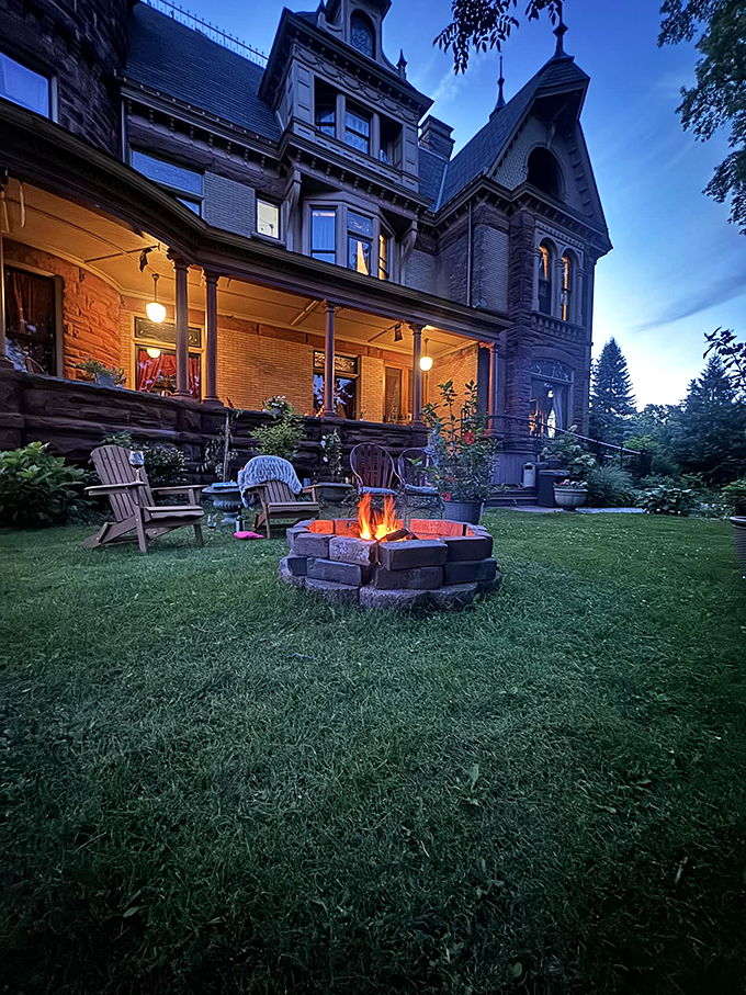 S'more than just a fire pit &ndash; it's a portal to cozy conversations and starry nights. Don't forget to bring your ghost stories!