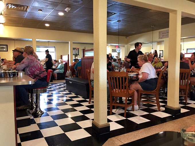 Where strangers become friends over shared plates and bottomless coffee. This is the real "social network," folks!