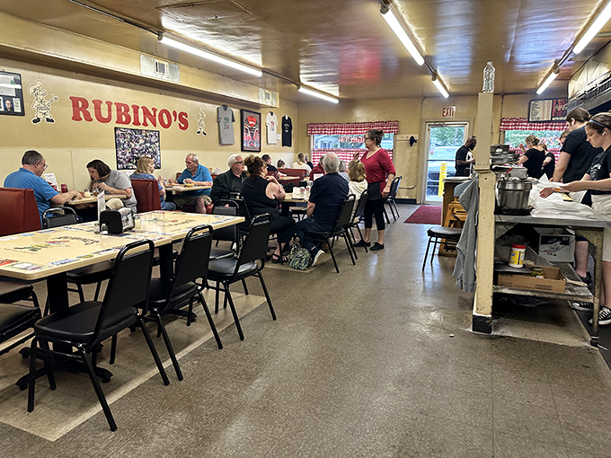 A slice of community spirit! Rubino's isn't just feeding stomachs; it's nourishing the soul of the neighborhood.