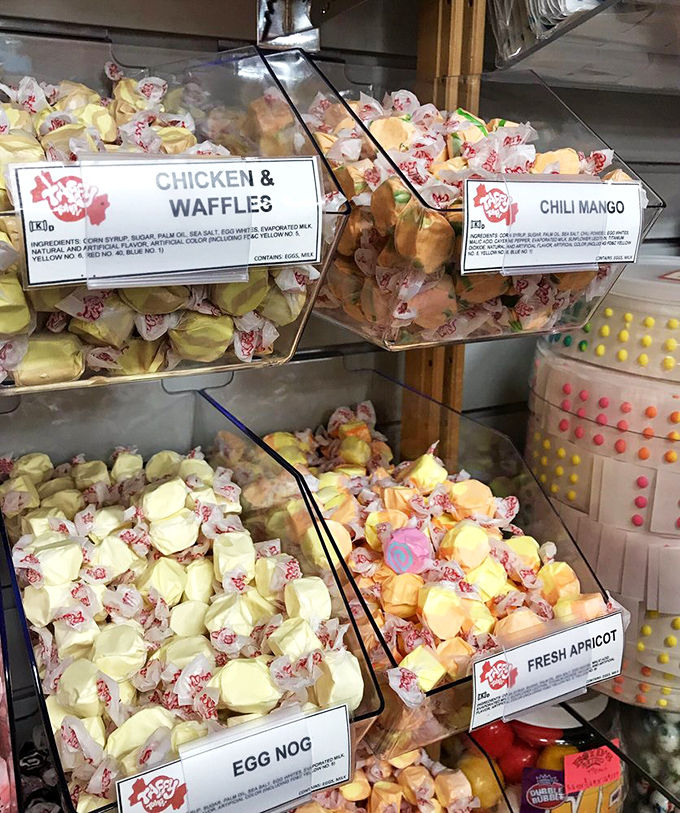 Flavor roulette, anyone? From chicken and waffles to chili mango, these candies are proof that adventure isn't just for the great outdoors.