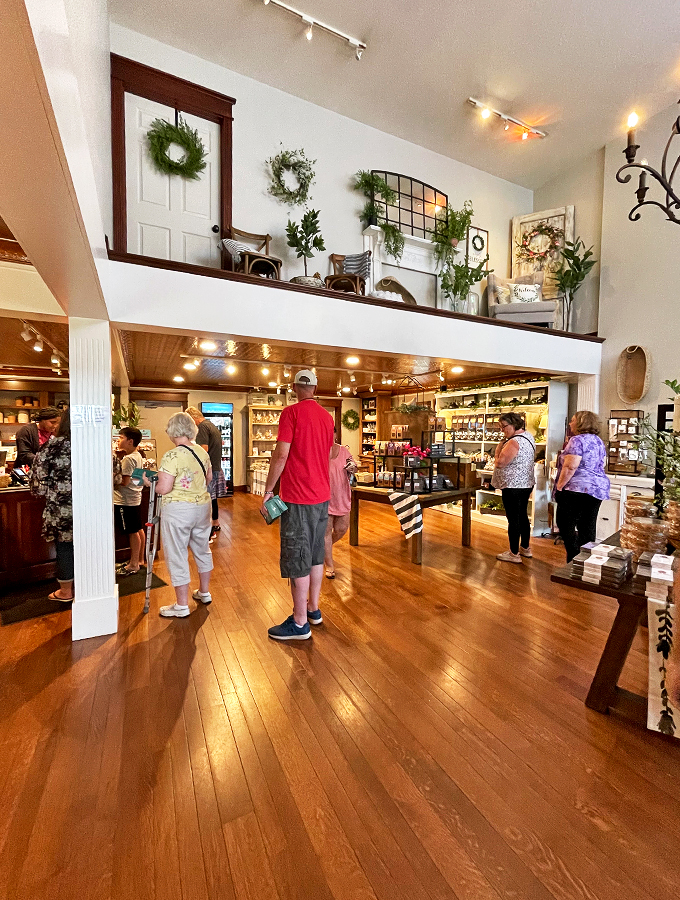 Chocolate pilgrims on a sweet journey! These shoppers know the secret to happiness is just a truffle (or ten) away.