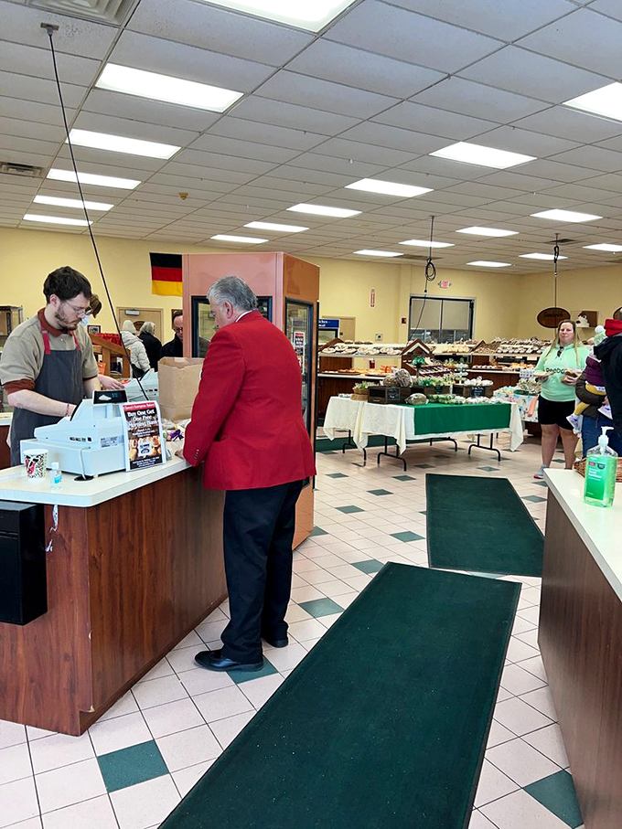 Where everybody knows your name... or at least your favorite pastry. Clasen's is the "Cheers" of bakeries, minus the bar fights.