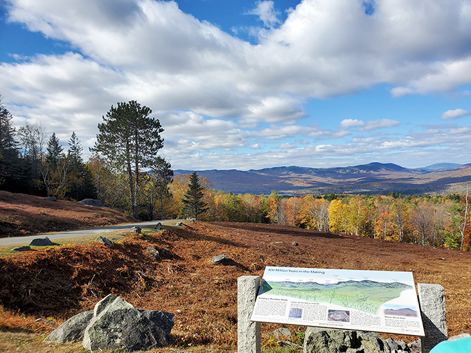Fall in Maine: Where the trees put on a fashion show that'd make Paris jealous. Reds, golds, and oranges strut their stuff!