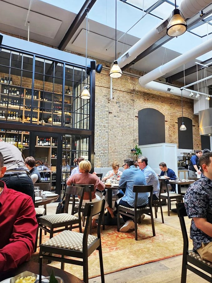 Dinner and a show, Spoon and Stable style! Watch as fellow diners embark on their own flavor adventures &ndash; it's like a delicious version of people-watching.