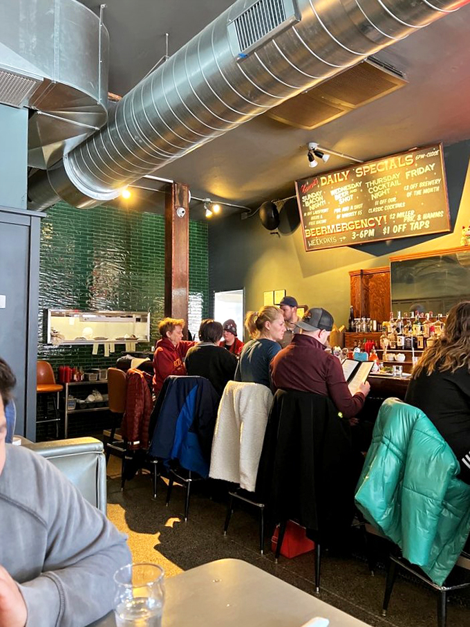 Where everybody knows your taste! Comet Cafe's bustling bar is like "Cheers" meets "The Jetsons" &ndash; familiar, futuristic, and always delicious.