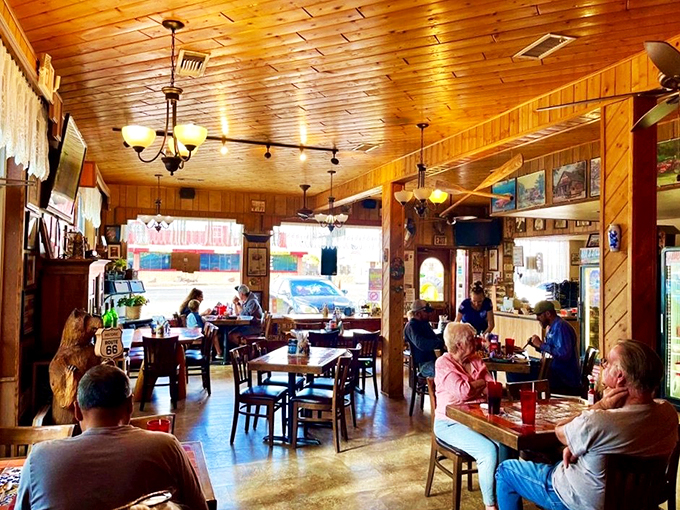 Where strangers become friends over plates of pancakes. This isn't just dining; it's a slice of Americana served up hot and fresh.