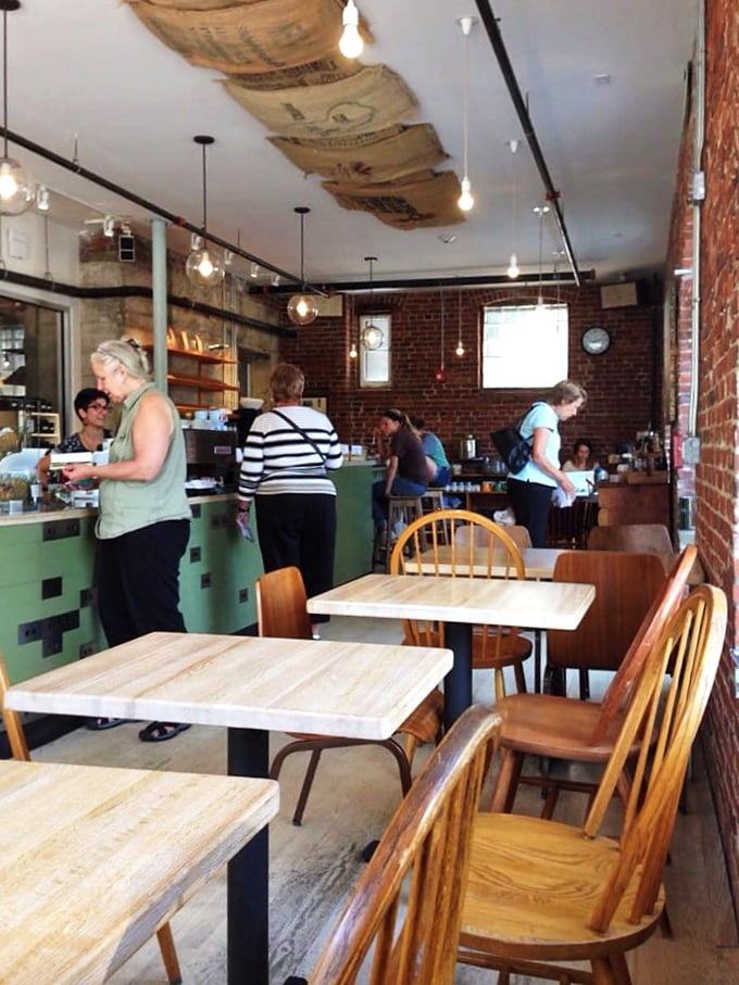 A slice of local life, served with a side of friendly chatter. It's not just a meal, it's a Maine event!