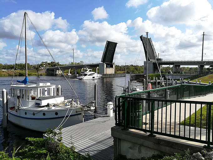 Ahoy, LaBelle! Where the drawbridge schedule is more reliable than your weather app. Boaters and drivers living in harmony.