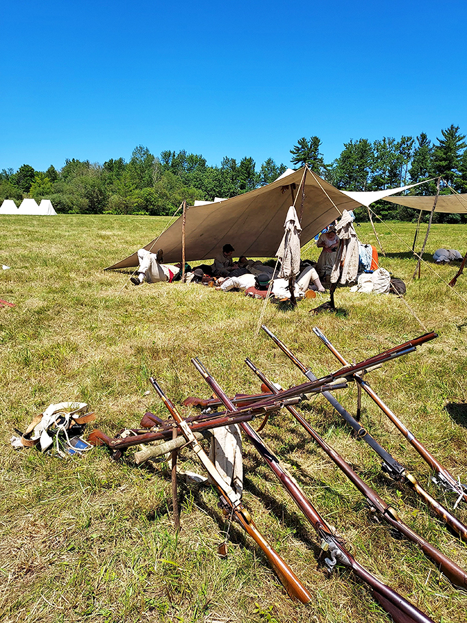 Muskets: the smartphones of 1777. Just don't try taking a selfie with one &ndash; your tricorn might catch fire!