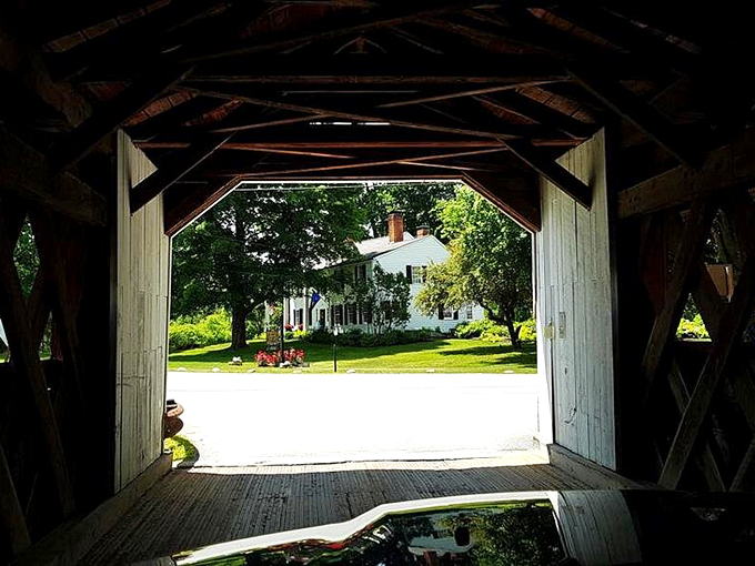 One lane, no waiting! Well, maybe a little. But with views like this, who's complaining?