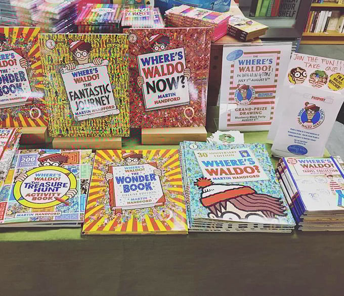 Where's Waldo? He's hiding in plain sight among his striped brethren. These books are like yoga for your eyes &ndash; stretching your perception and focus!