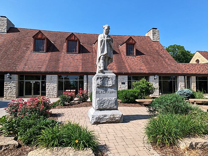 "Where nature meets history: Black Hawk's legacy lives on in this stunning park."