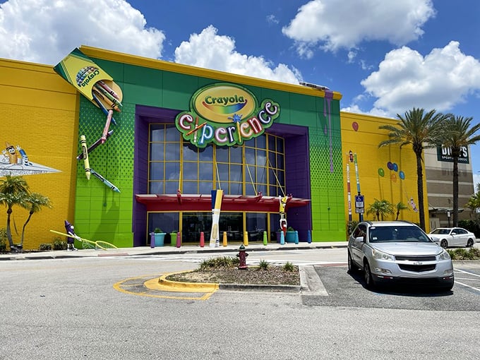 Color me excited! Crayola Experience is like diving into the world's biggest, most vibrant crayon box.