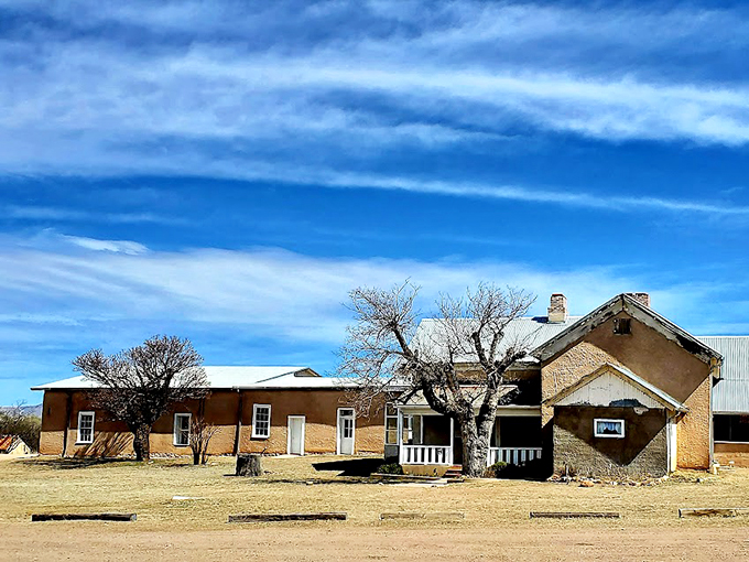 Giddy up on your road trip! This ranch is the perfect place to live out your cowboy fantasies.