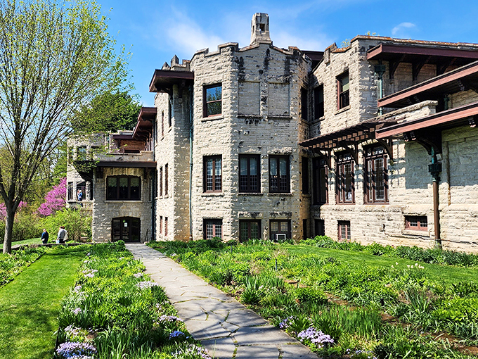 Part English manor, part inventor's playground. It's where the Model T meets Downton Abbey!