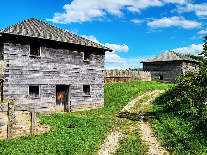 Wooden walls with a warning: "Keep out, Redcoats!" Fort Meigs stands ready to defend against invading British&hellip; and invading boredom.