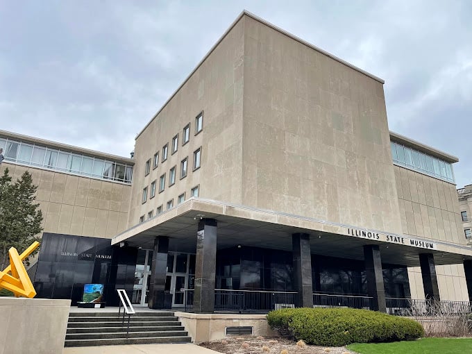 "Illinois' autobiography: Now available in 3D, with complimentary mammoth encounters!"