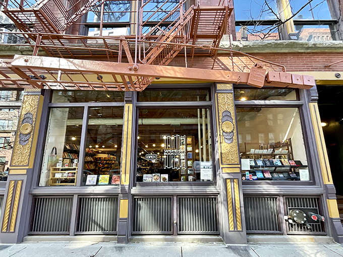 "Time-travel pit stop alert! Sandmeyer's is your portal to literary history on the Chicago book trail."