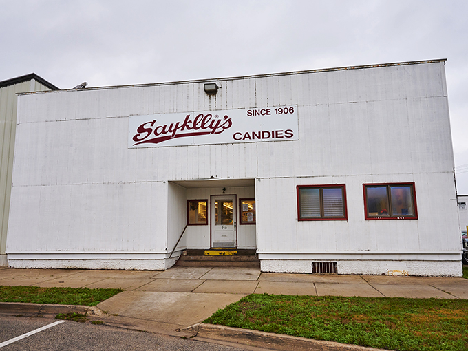 "Sayklly's Candies: Warming UP winters since 1906. Their fudge could melt a Yooper's heart faster than the spring thaw.