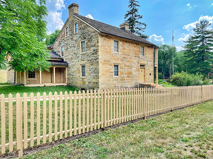 Pit stop pioneer style! Trade your GPS for a compass and explore Minnesota's earliest European settlement.