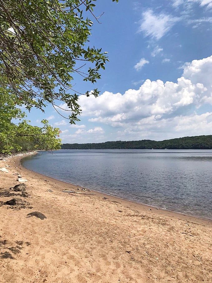 Beach your road-weary bones on the shores of the St. Croix for some well-deserved R&R.
