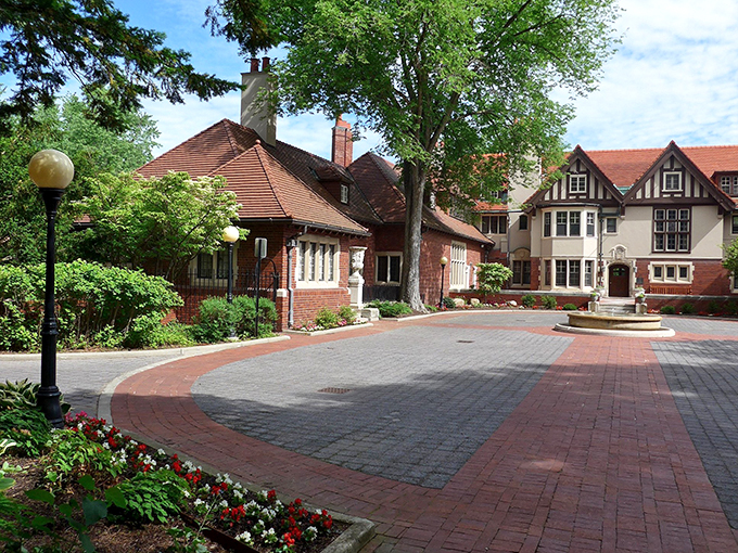 Arts and Crafts never looked so good! Cranbrook House is what happens when a tycoon decides to get in touch with his artistic side.