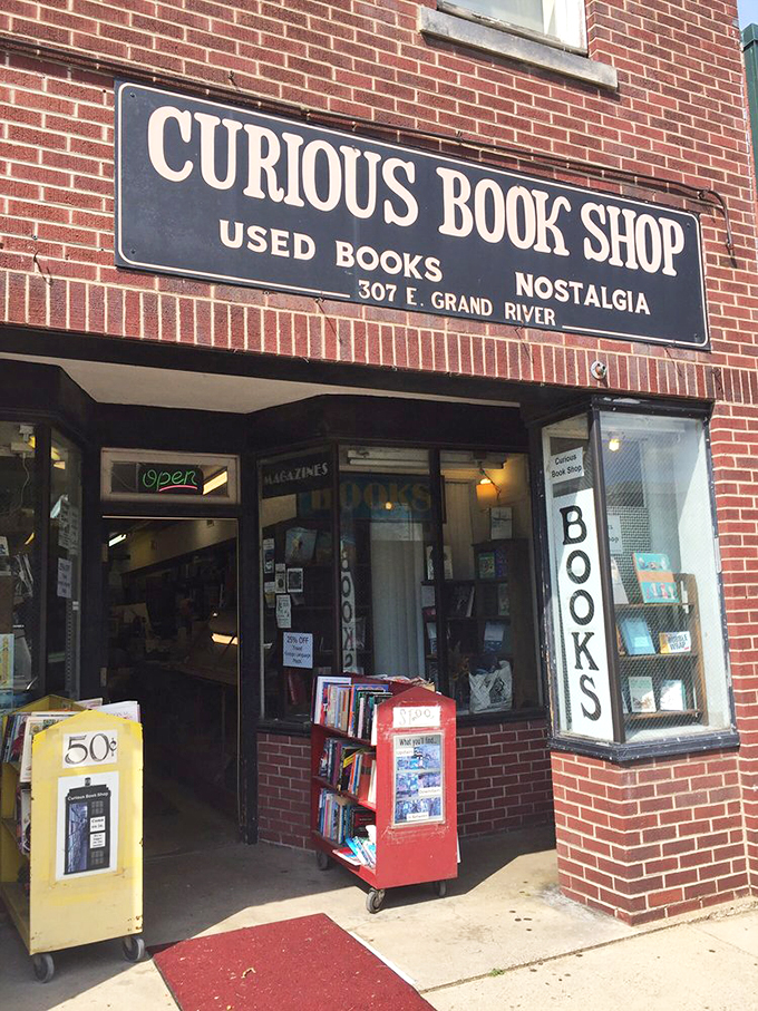 Road trip rule #3: Always investigate the curious-looking bookshop. Literary wonders await!