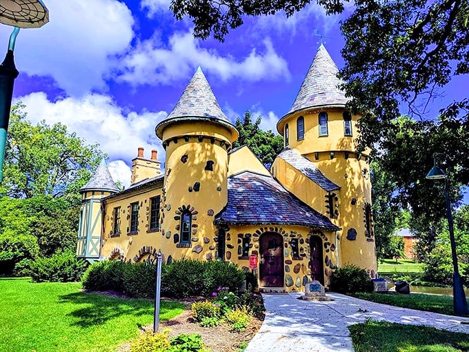 Writer's block? Try a castle! This storybook structure was once a famous author's creative sanctuary.